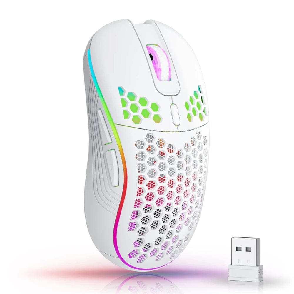 2.4G Wireless Gaming Mouse RGB Lighting Charging Mouse with Adjustable