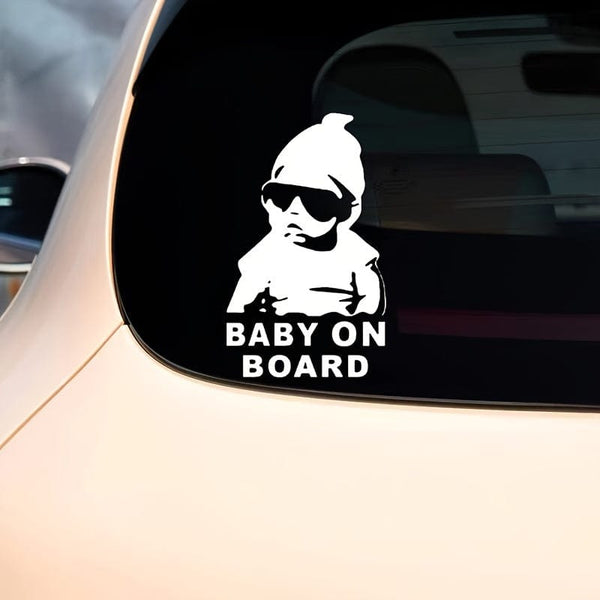 Car Warning Sticker, Car Sign Bumper Mirror Sticker Decal – Planet Gates