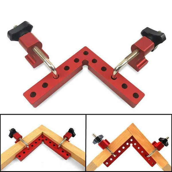 Woodworking Right Angle Positioning Clamps Adjustable 90 Degrees L-Sha ...