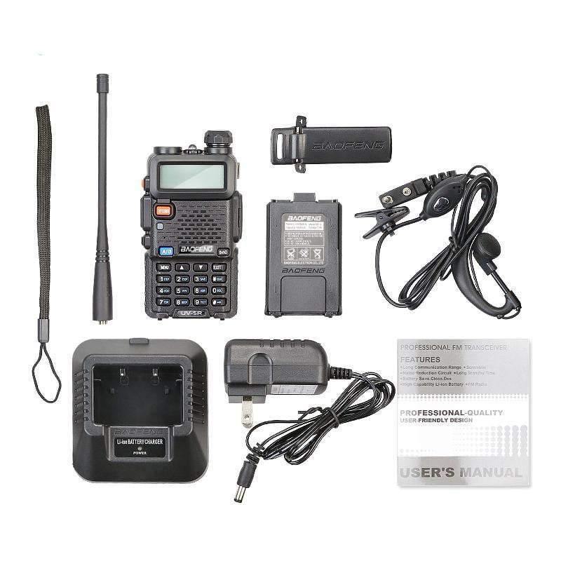 Portable Radio Set Police Equipment Walkie Talkie Baofeng uv-5r For Pm ...