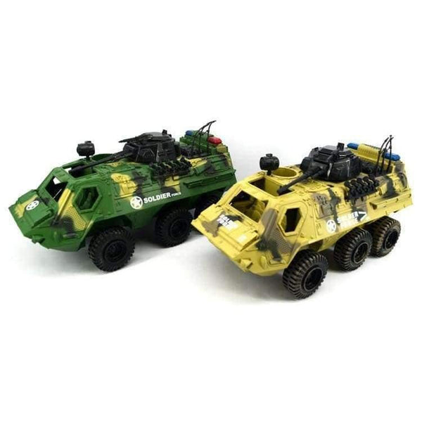 Tanques de 6 ruedas coleccionables y vehículos blindados camuflaje ...