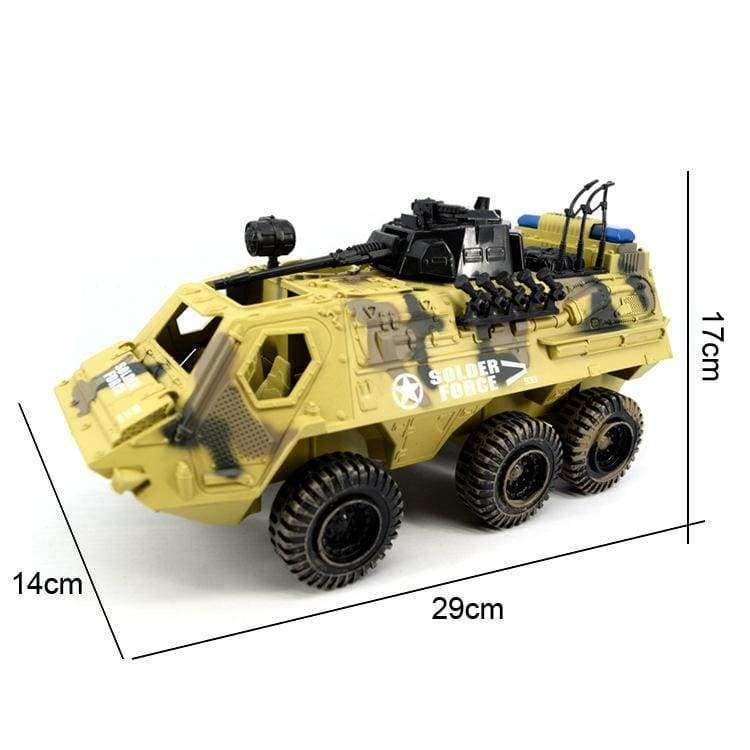Tanques de 6 ruedas coleccionables y vehículos blindados camuflaje ...