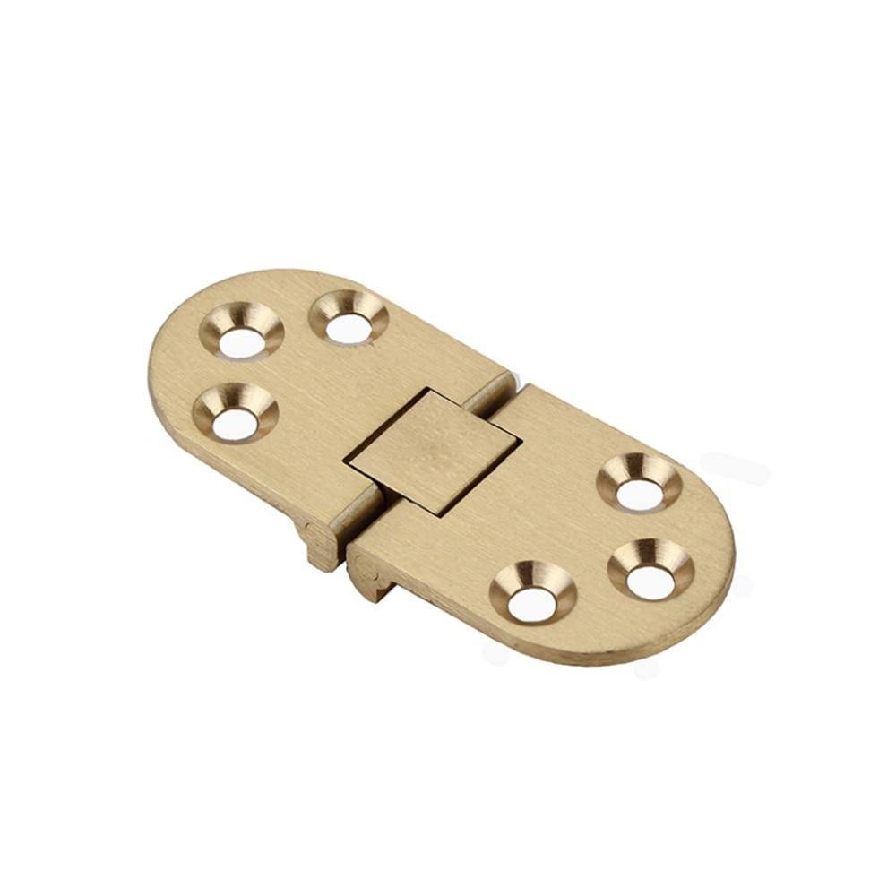 Copper Semi-circular Folding Hinge Thickening Countertop Hinge 180 Deg ...