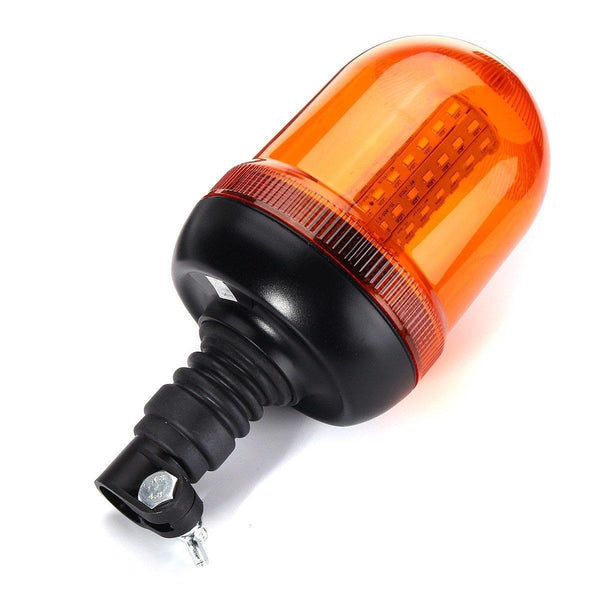 DC 12V-24V 80 LED Flashing Strobe Beacon Emergency Warning Light Amber ...