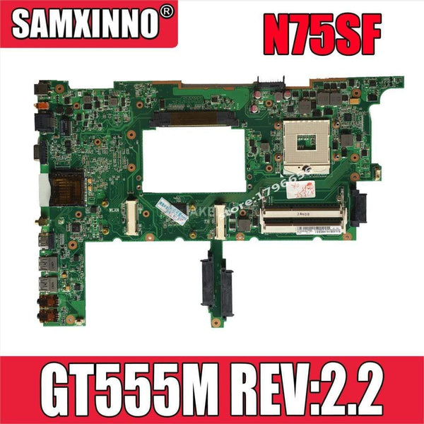 N75SF Motherboard GT555M REV:2.2 RAM für Asus N75SF N75SL N75S Laptop ...