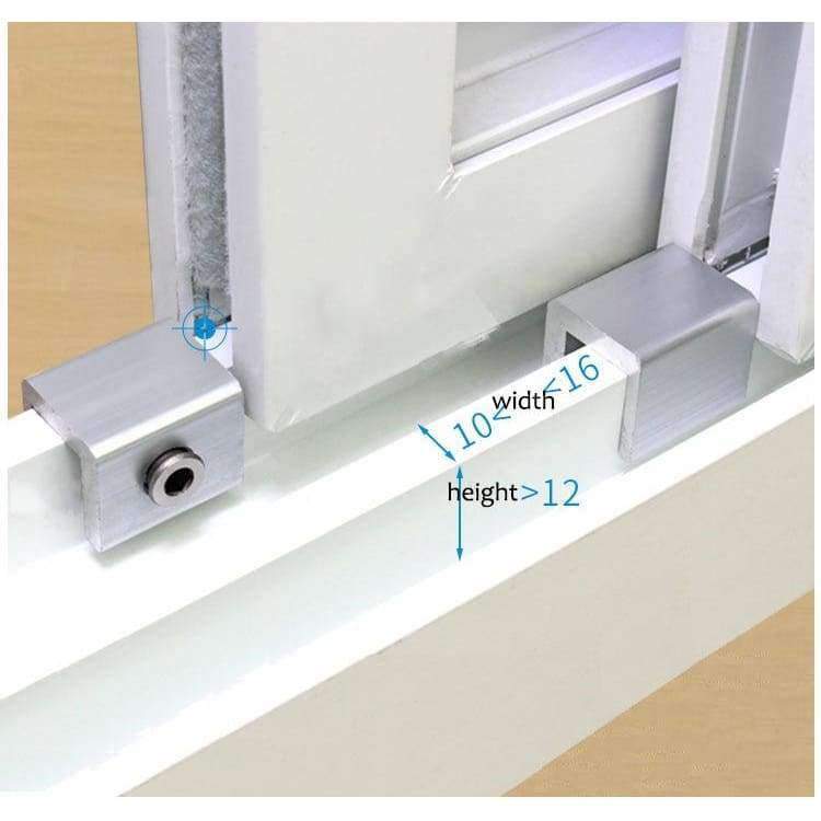 plastic steel window latch Anti-theft deduction security chain buckle ...