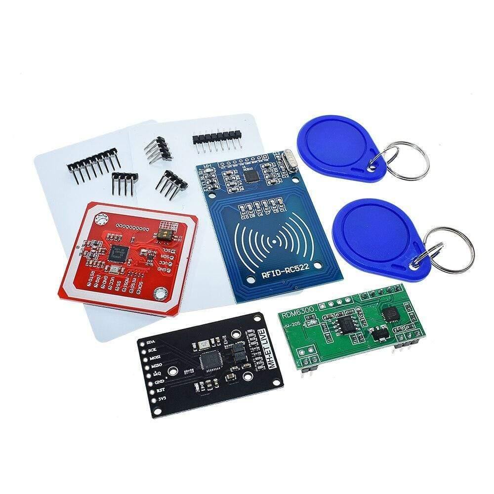 Module RFID RC522 MFRC-522 RDM6300 Kits S50 13.56 Mhz 125Khz 6cm Avec ...