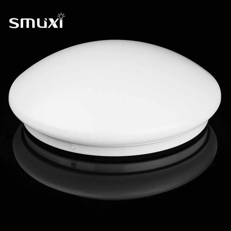 Smuxi 10 Round White LED Ceiling Light Lamp Cover Shade Cover Case ...