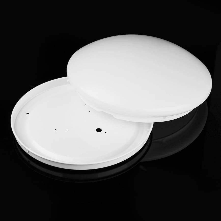 Smuxi 10 Round White LED Ceiling Light Lamp Cover Shade Cover Case ...