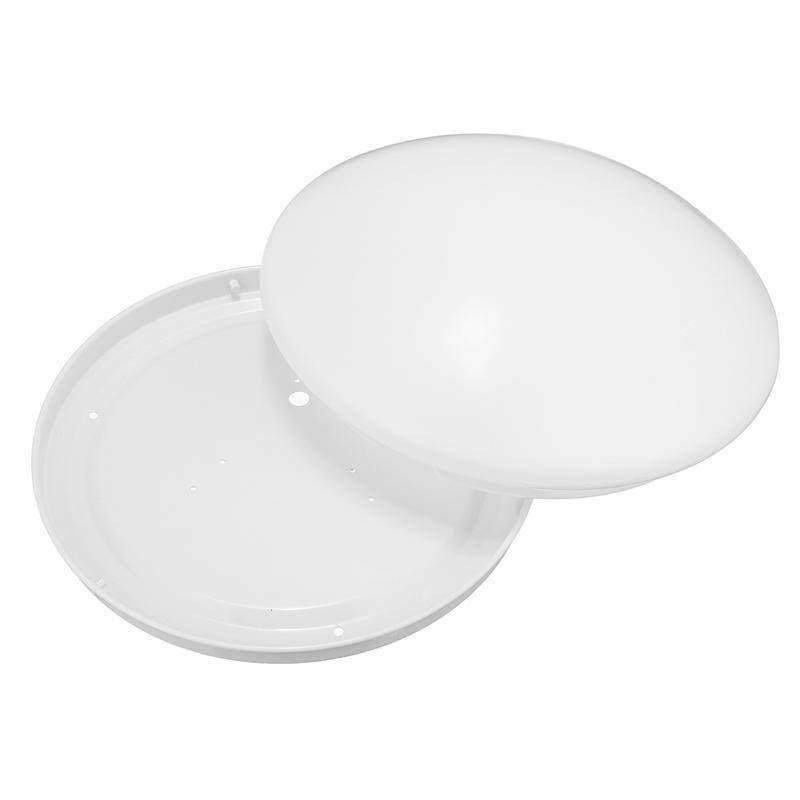 Smuxi 10 Round White LED Ceiling Light Lamp Cover Shade Cover Case ...