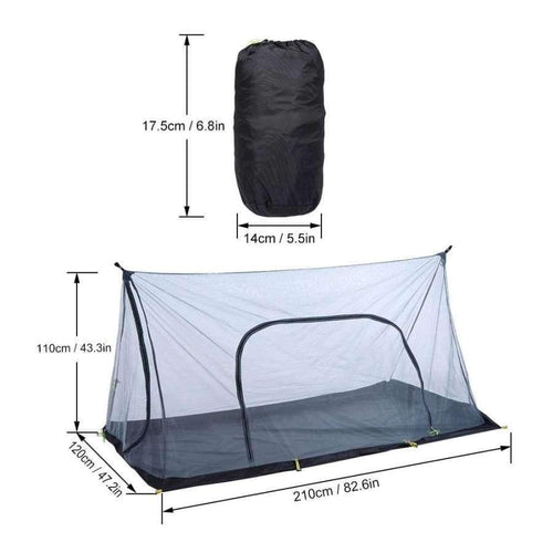 Summer Anti Mosquito Mesh Tent 1-2 Person Outdoor Camping Tent Mosquito ...