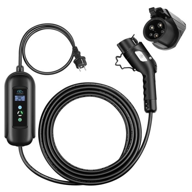 Charge Timer EV Charger Cable Type 1 J1772 Type 2 IEC62196 Timer Funct ...