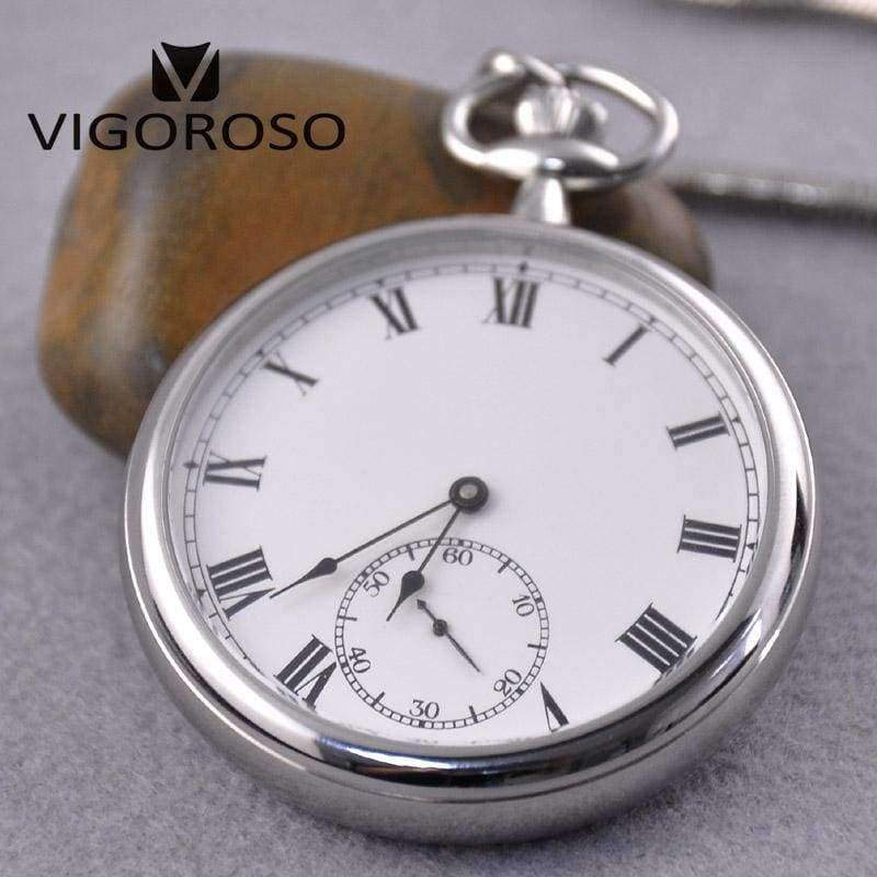 VIGOROSO Waterproof Luxury Smooth Stainless Full Steel Mechanical ...