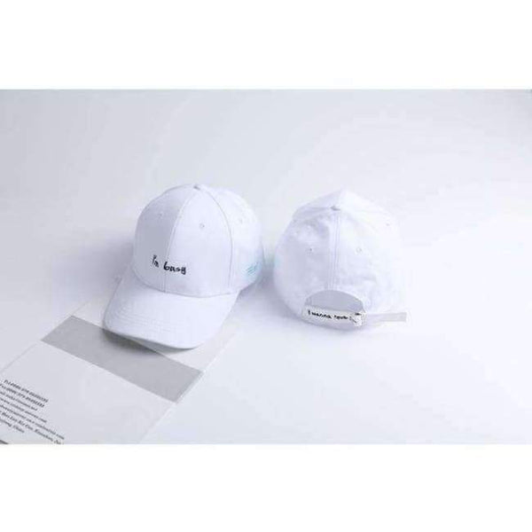 Custom Adult Casual Snapback Hats Fashion Letter Im Busy Cap Дамски ...